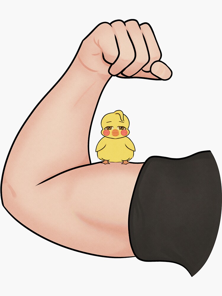 "Duck bts park jimin" Sticker for Sale by Axelsartt | Redbubble