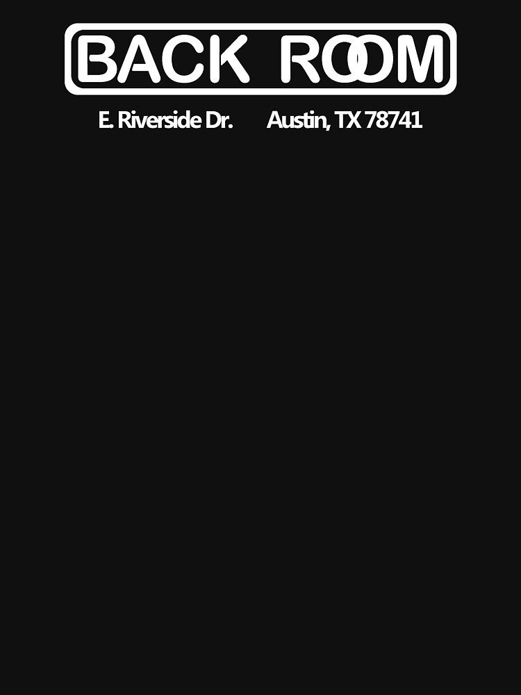 "The Back Room (Austin, Texas)" Essential T-Shirt for Sale by ...