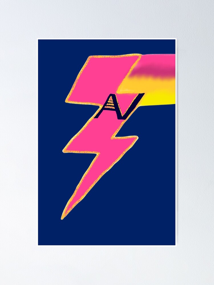 "Preppy Thunderbolt Aviator Nation" Poster for Sale by therealannie ...