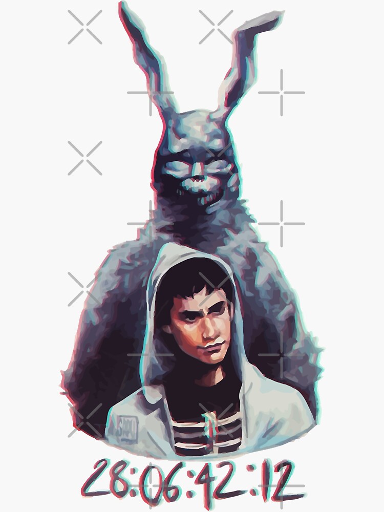 "Mens Womens Dommie Light Blue Darko Vintage Retro" Sticker for Sale by ...