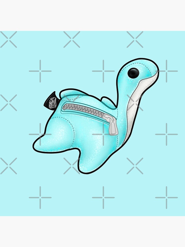 Blue Nessie Apex Legends Poster For Sale By Almightyyandere Redbubble