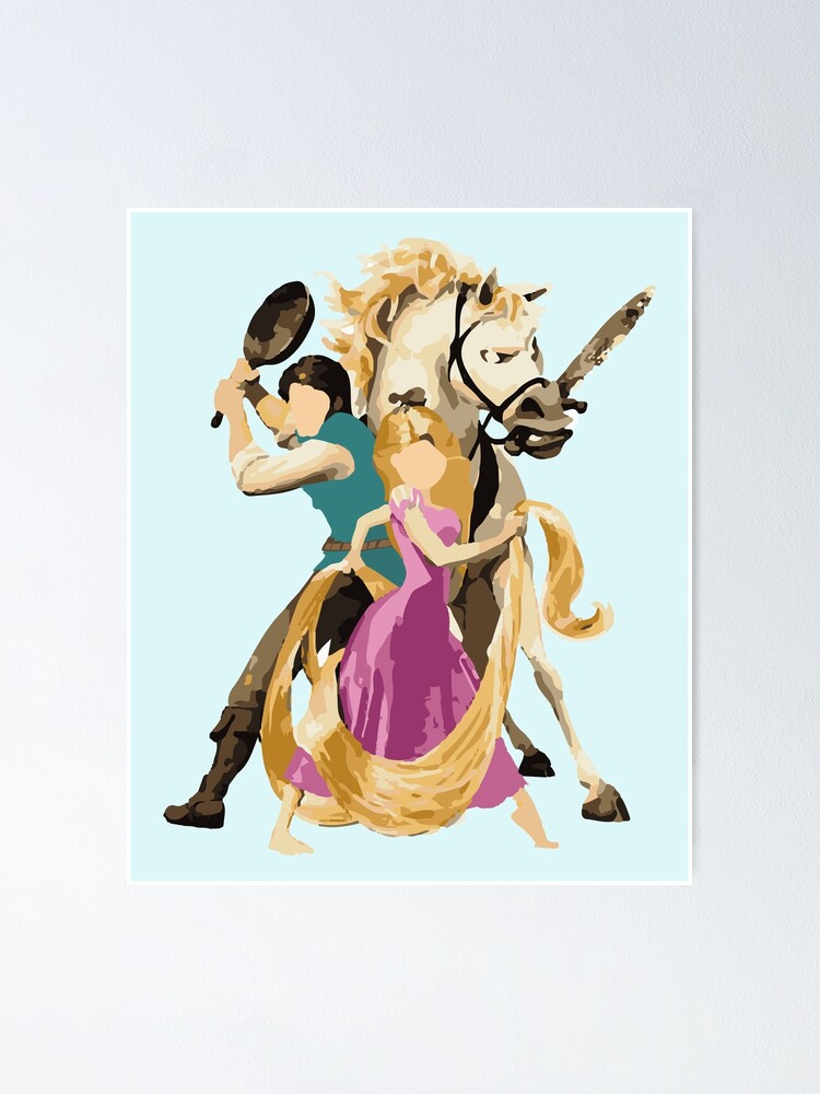 "Tangled Flynn Rider" Poster for Sale by Leanne7278 | Redbubble