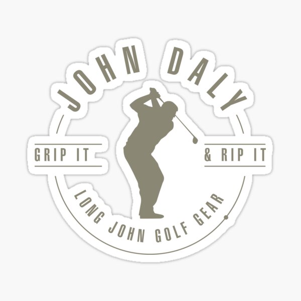 "John Daly lem" Sticker for Sale by MeghinBrandabur | Redbubble