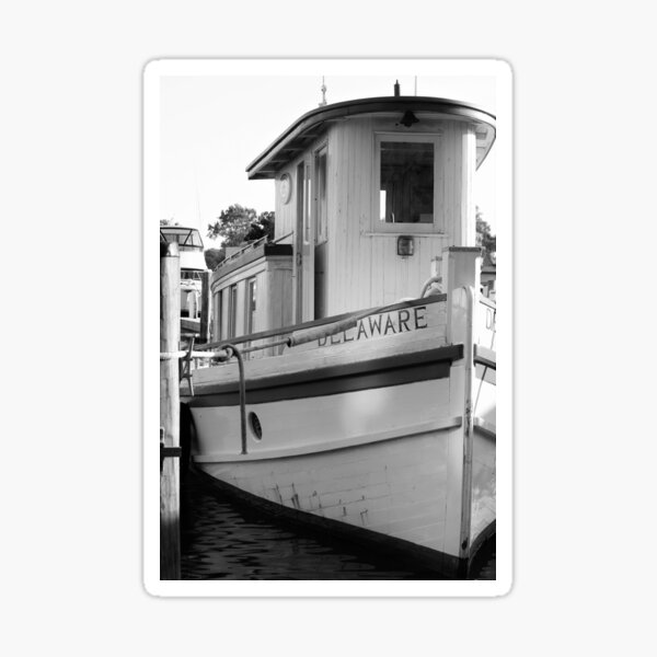 "Tug Boat" Sticker for Sale by SunnyImage | Redbubble