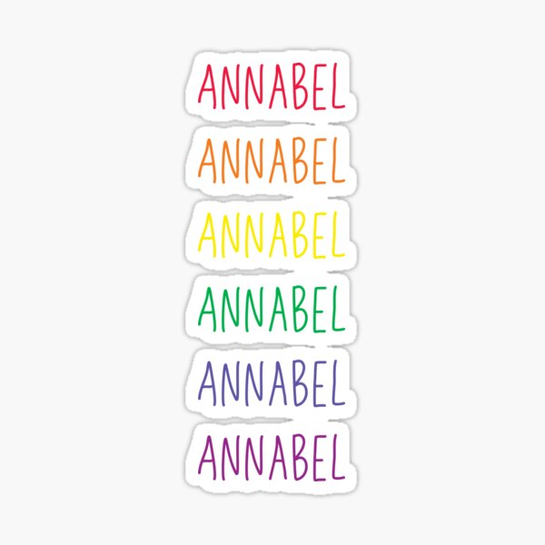 "Love Girlfriend Parade Pride Activist Annabel" Sticker for Sale by ...