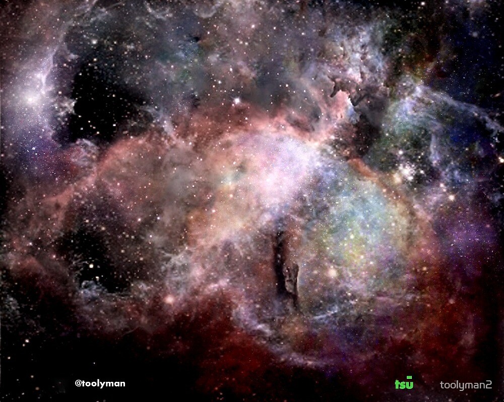 "Crab Pulsar -digital painting" by toolyman2 | Redbubble