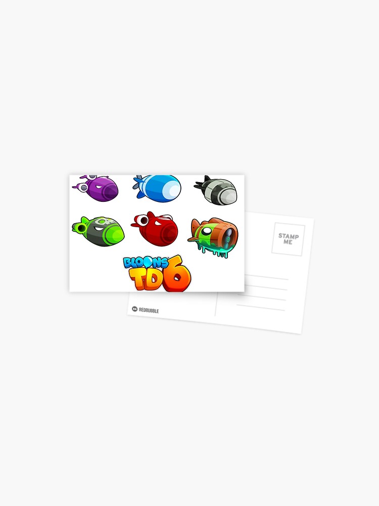 "Bloons MOAB - BTD6" Postcard for Sale by CloutDesigner | Redbubble