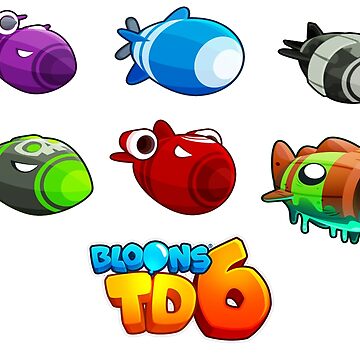 "Bloons MOAB - BTD6" Sticker for Sale by CloutDesigner | Redbubble
