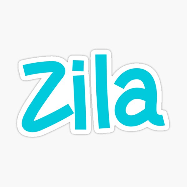 "Zila, Funny Cool Best color art" Sticker for Sale by artdragongift ...