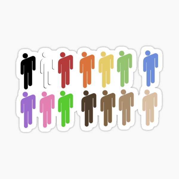 "blohsh sticker pack - variety blohsh stickers" Sticker for Sale by ...