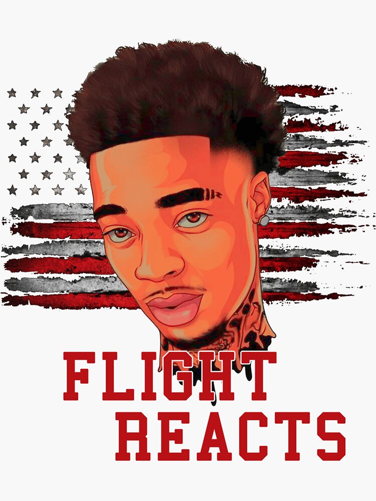 "Flight Reacts a Flight Reacts a Flight Reacts " Sticker for Sale by ...