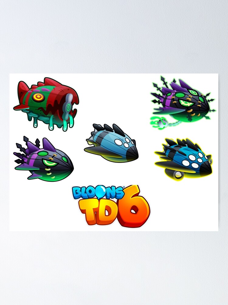 "Boss Bloons - BTD6" Poster for Sale by CloutDesigner | Redbubble