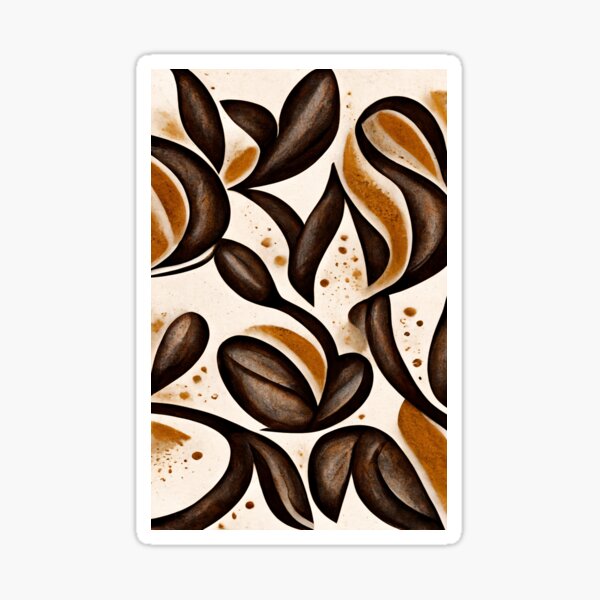 "Coffee Beans" Sticker for Sale by AbdelkrimYT | Redbubble