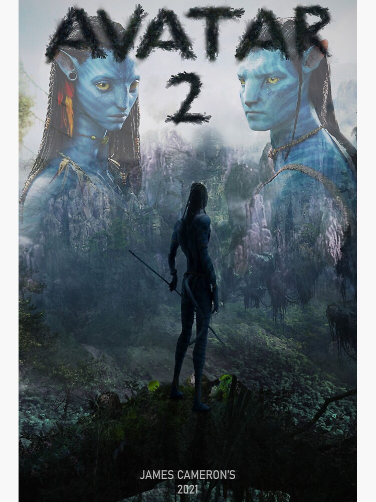 "COMING SOON FILM AVATAR 2022 " Sticker for Sale by amybeachh | Redbubble
