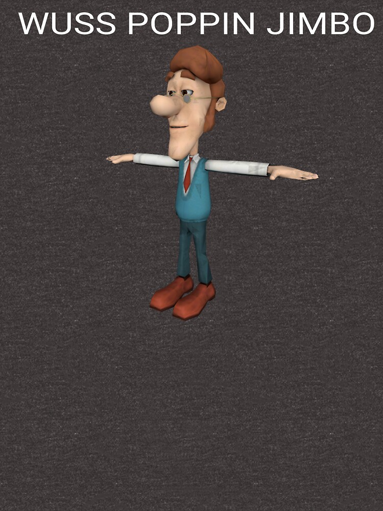 "Wuss Poppin Jimbo Jimmy Neutron Meme" Essential T-Shirt for Sale by ...
