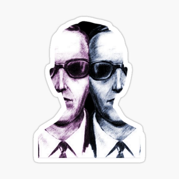 "DB cooper " Sticker for Sale by Vlaki | Redbubble
