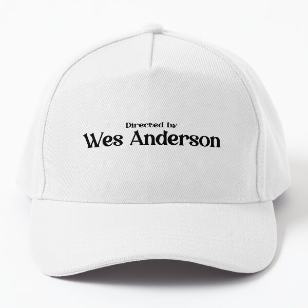 "Directed by Wes Anderson *Black*" Cap for Sale by jesus21era | Redbubble