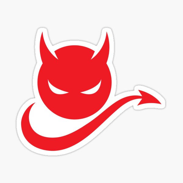 "majestic red devil logo" Sticker for Sale by shopinmey | Redbubble