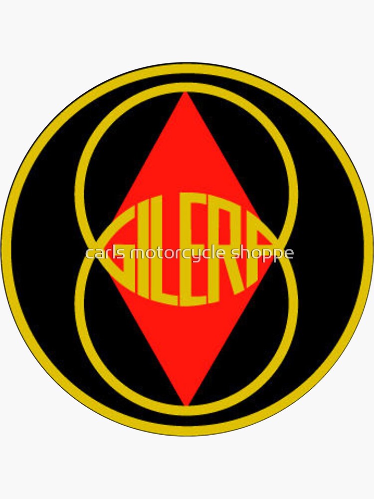 "vintage gilera" Sticker for Sale by cseely | Redbubble