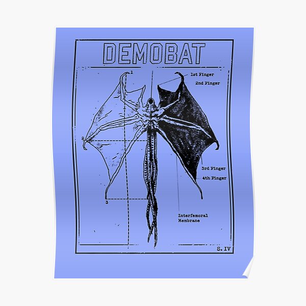 "Anatomy Of %Demobat% Shirt, %Upside World Down Monster SS4 T Shirt ...