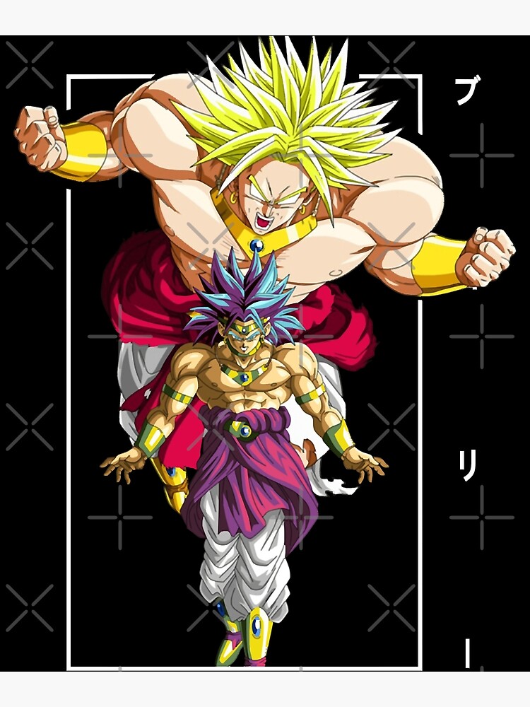 "The Birthday Boy Dbz Broly Design Vintage Style Art" Poster for Sale ...