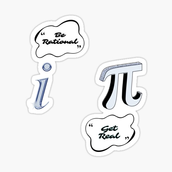 "Be Rational Be Real by SIMPLE" Sticker for Sale by FawadAhmad | Redbubble