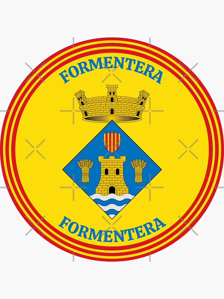 "Island of Formentera" Sticker for Sale by FedSherDesign | Redbubble