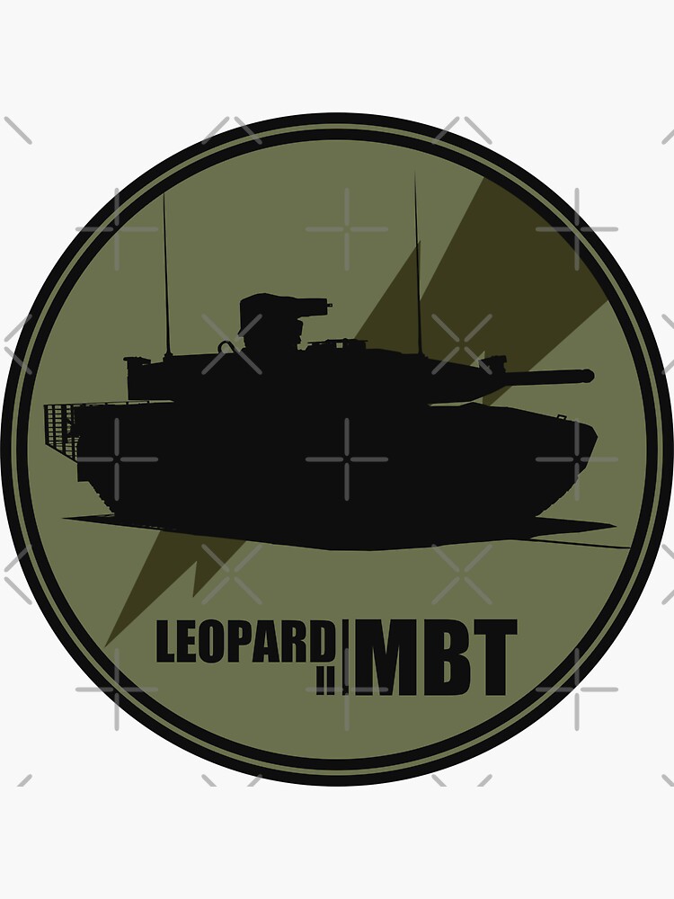 "Leopard 2 Main Battle Tank" Sticker for Sale by FireMission45 | Redbubble