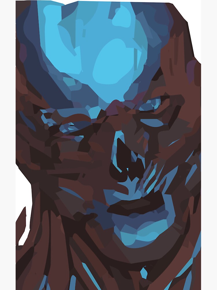 "VECNA stranger things " Sticker for Sale by BahrirDorothy | Redbubble