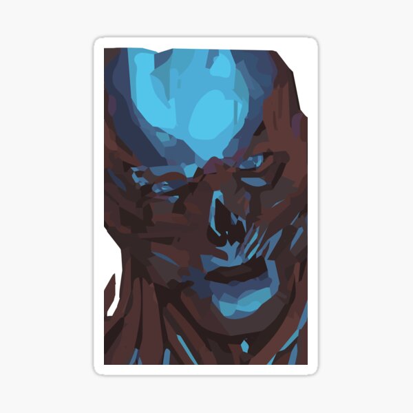 "VECNA stranger things " Sticker for Sale by BahrirDorothy | Redbubble