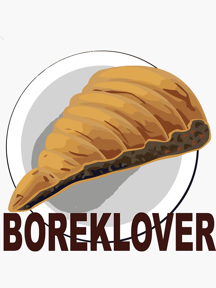 "Borek" Sticker for Sale by blindgoldrushs | Redbubble