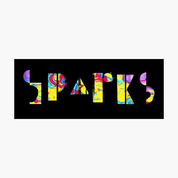 Lámina fotográfica «dúo pop y rock chispas grupos superventas logos ...