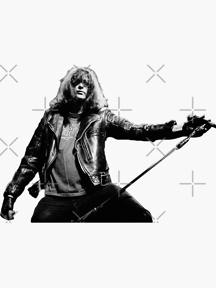 "Lightning Fast Scream Joey Ramone Gifts" Sticker for Sale by ...