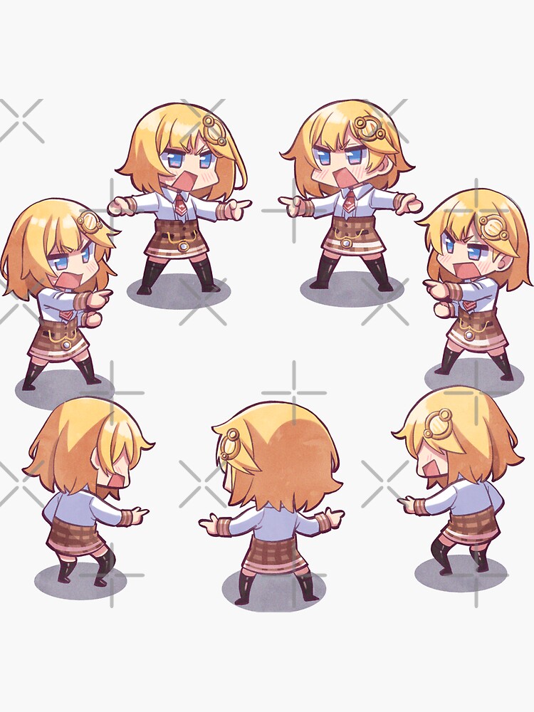 "Hololive Watson Amelia" Sticker for Sale by JonjonArts | Redbubble