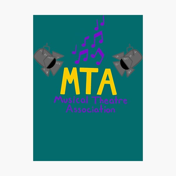 "MTA Original logo " Photographic Print for Sale by LCDesigns4Youl ...