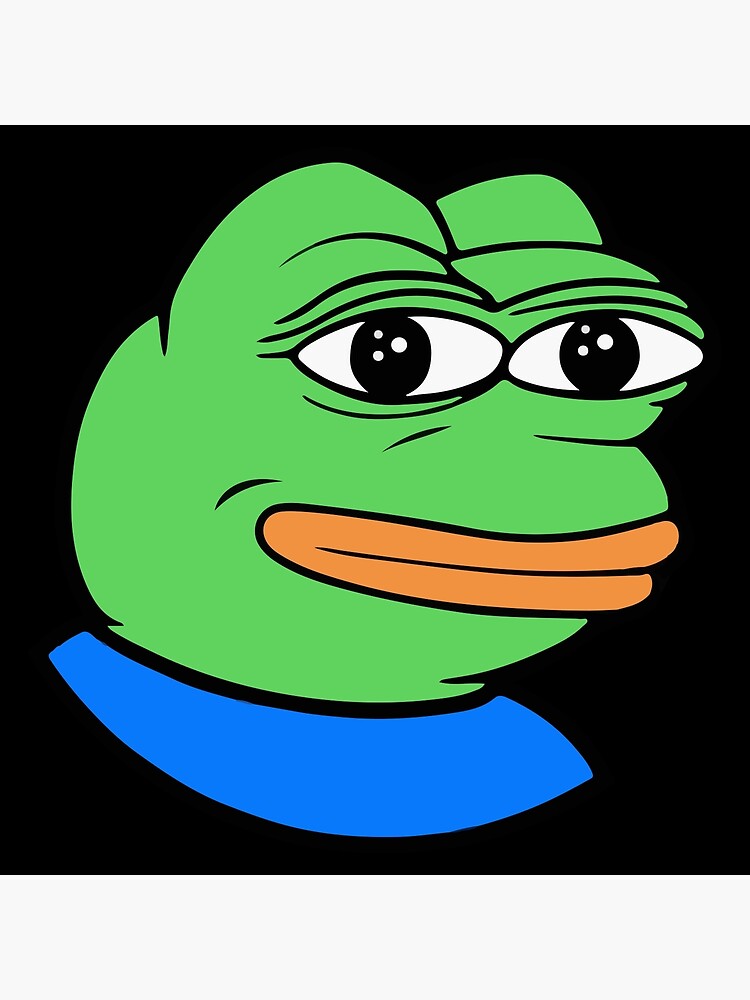 "Pepe The Frog Meme" Poster for Sale by marhinmichael | Redbubble