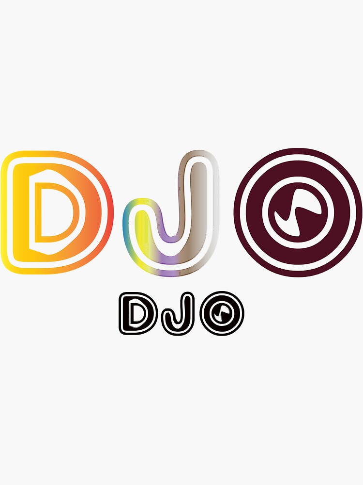 "djo" Sticker for Sale by Bombbiish | Redbubble