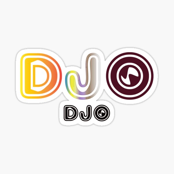 "djo" Sticker for Sale by Bombbiish | Redbubble