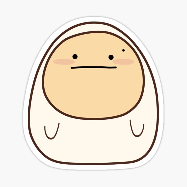 "samran(a boiled egg)" Sticker for Sale by heowook | Redbubble