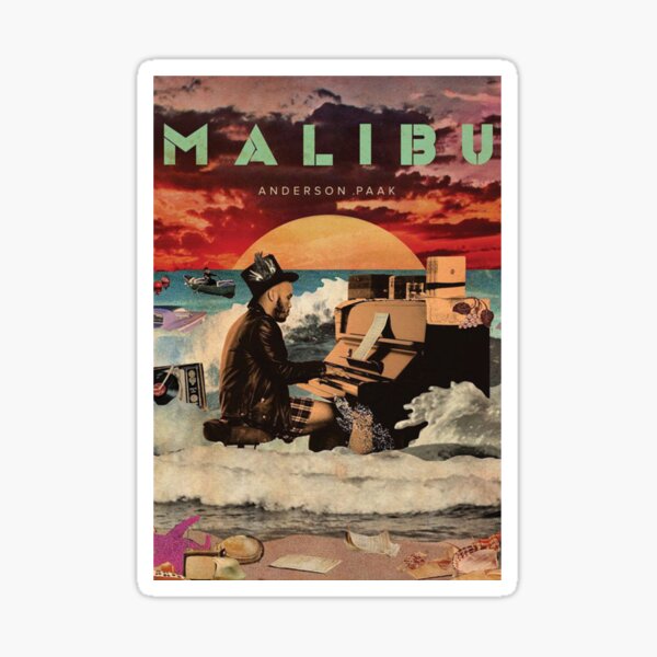 "ANDERSON PAAK " Sticker for Sale by SunnyKrein | Redbubble