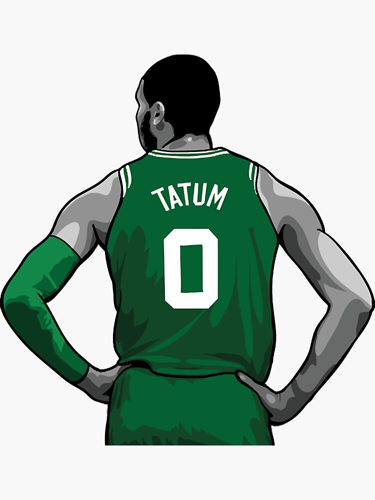 "Jayson Tatum Vector Standing " Sticker for Sale by LaylaVidal | Redbubble