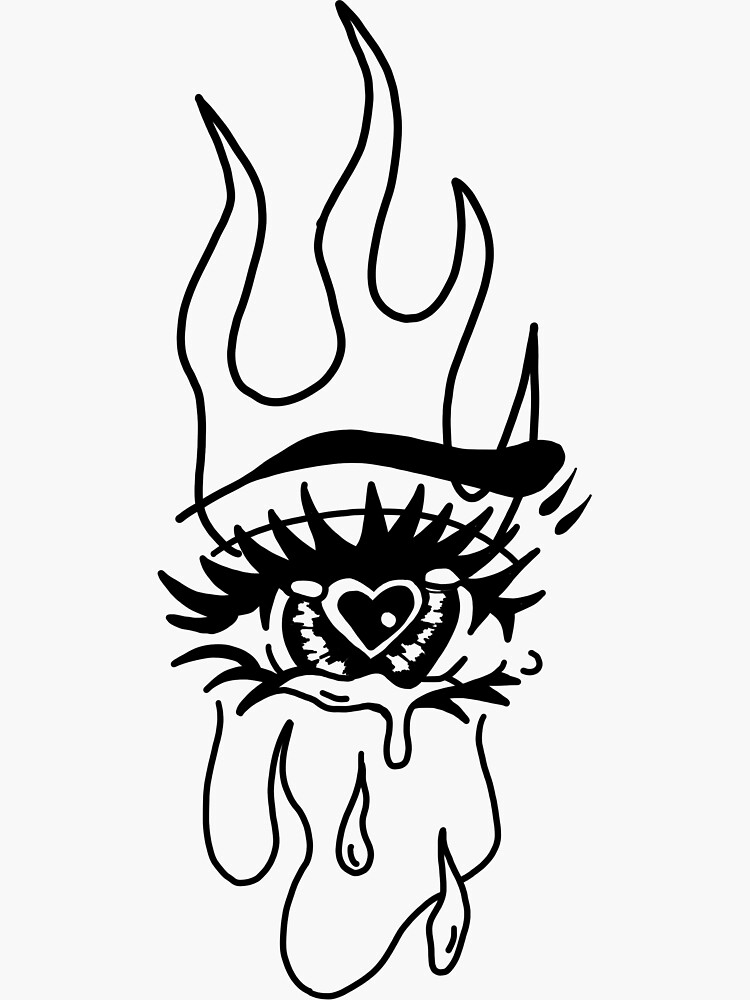 "eye" Sticker for Sale by shivvvv | Redbubble