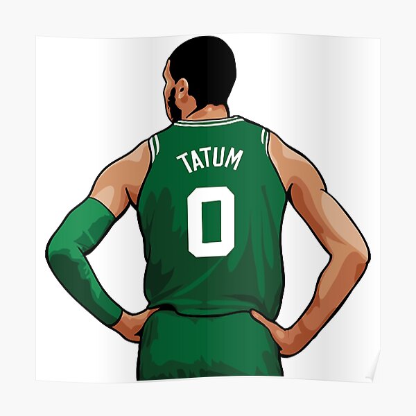 "Jayson Tatum Vector Standing " Poster for Sale by LaylaVidal | Redbubble