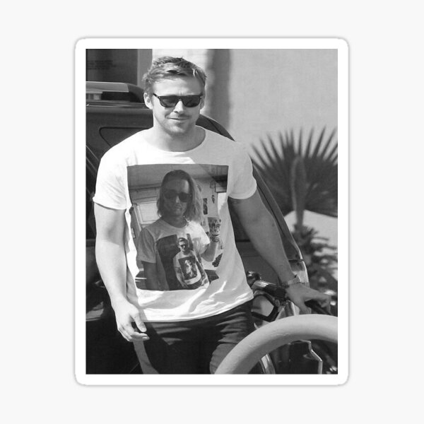 "Music Vintage Gosling Handsome Male Ryan Actor Cool Graphic Gift ...
