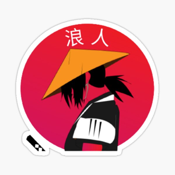 "Ronin Samurai" Sticker for Sale by MoNoBe | Redbubble