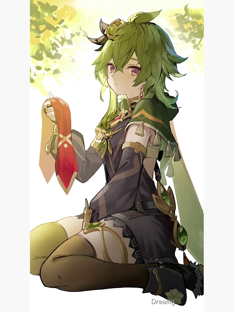 "Genshin Impact Collei Cute" Sticker for Sale by BatuhanAnil | Redbubble