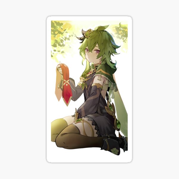 "Genshin Impact Collei Cute" Sticker for Sale by BatuhanAnil | Redbubble