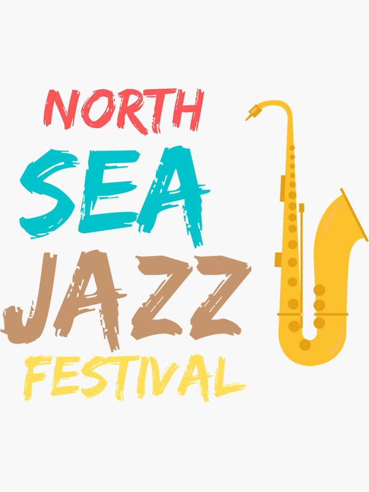 "North Sea Jazz Festival sticker" Sticker for Sale by deepmusical ...