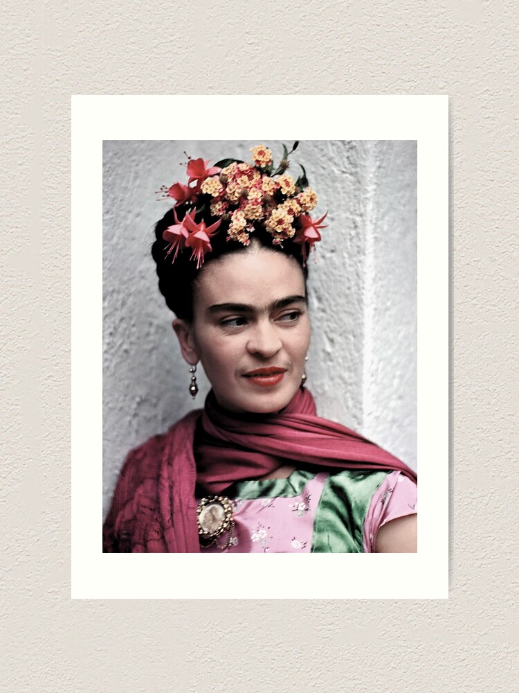 "Frida Kahlo Portrait" Art Print for Sale by OrcaArtGallery | Redbubble