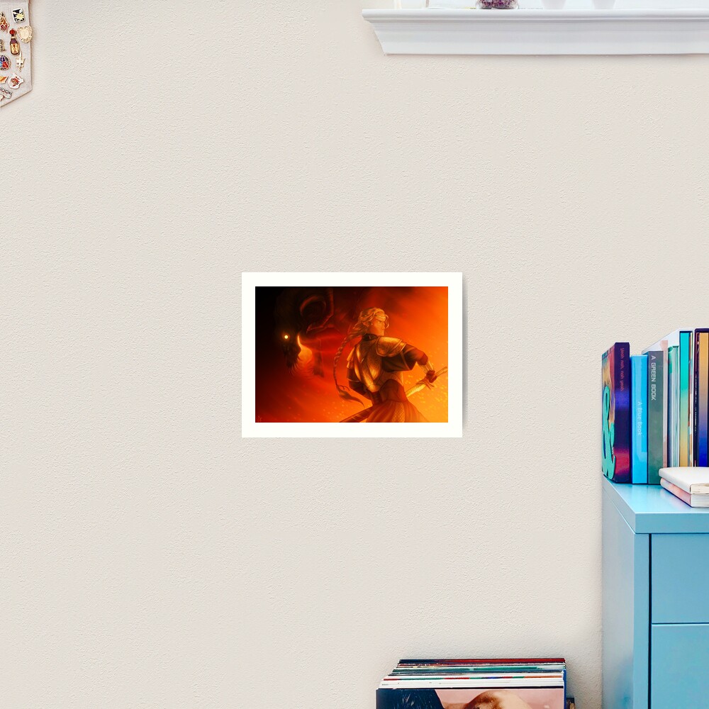 "Glorfindel and the Balrog" Sticker by Valka-Arialitan | Redbubble